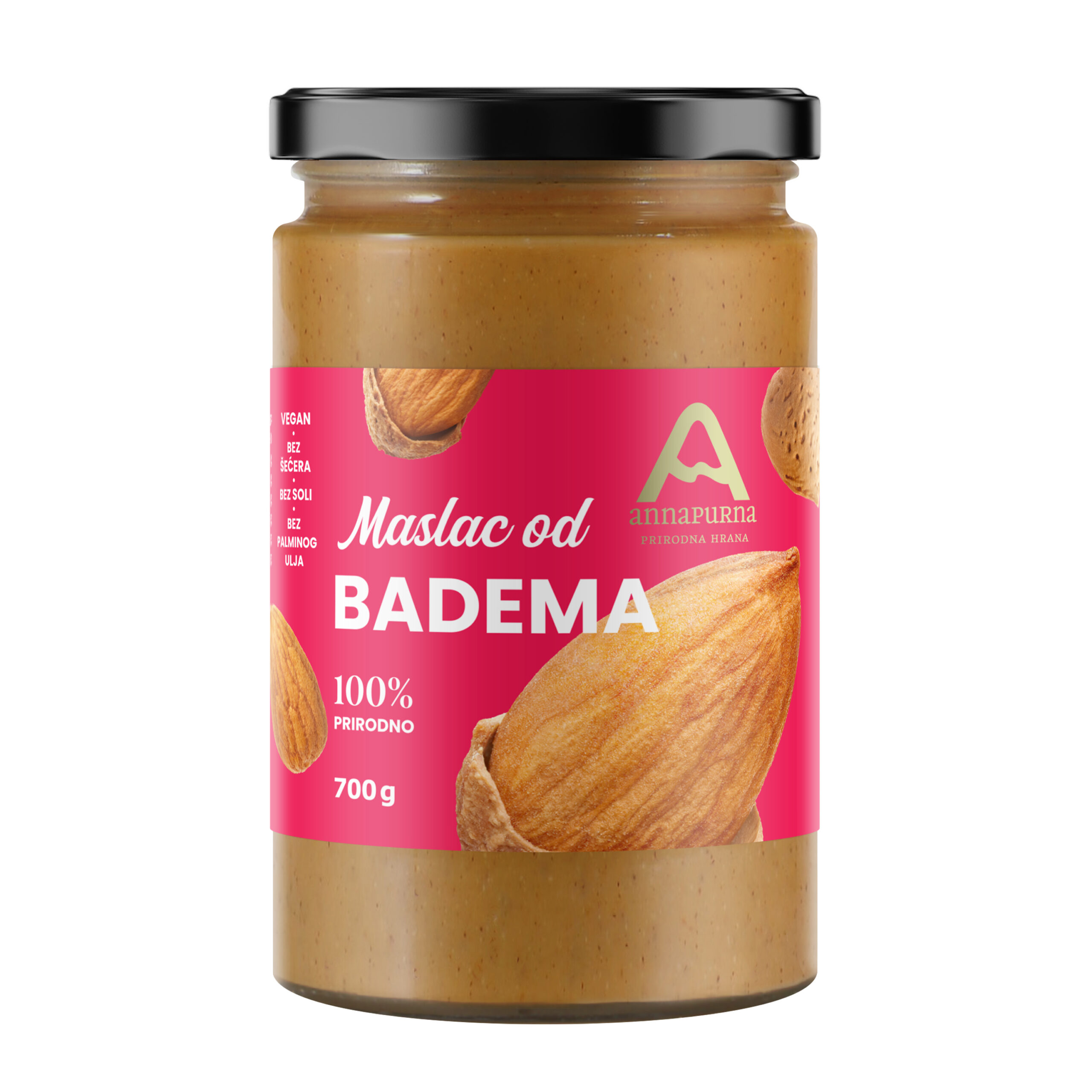 Maslac od badema 700 g – Annapurna